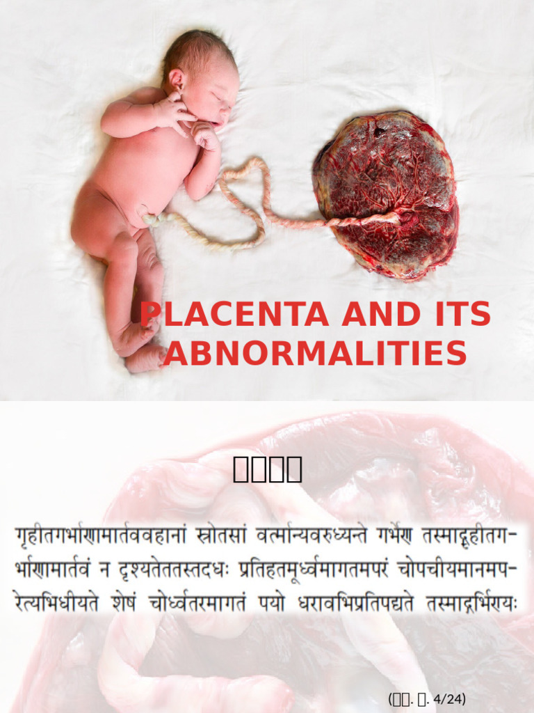 Placenta: Formation and Functions | PDF | Placenta | Mammalian Pregnancy