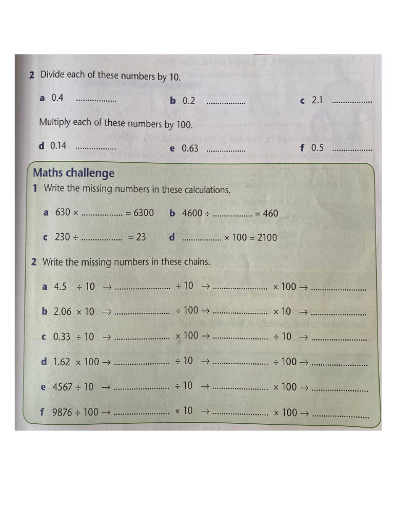 P6 Maths | PDF