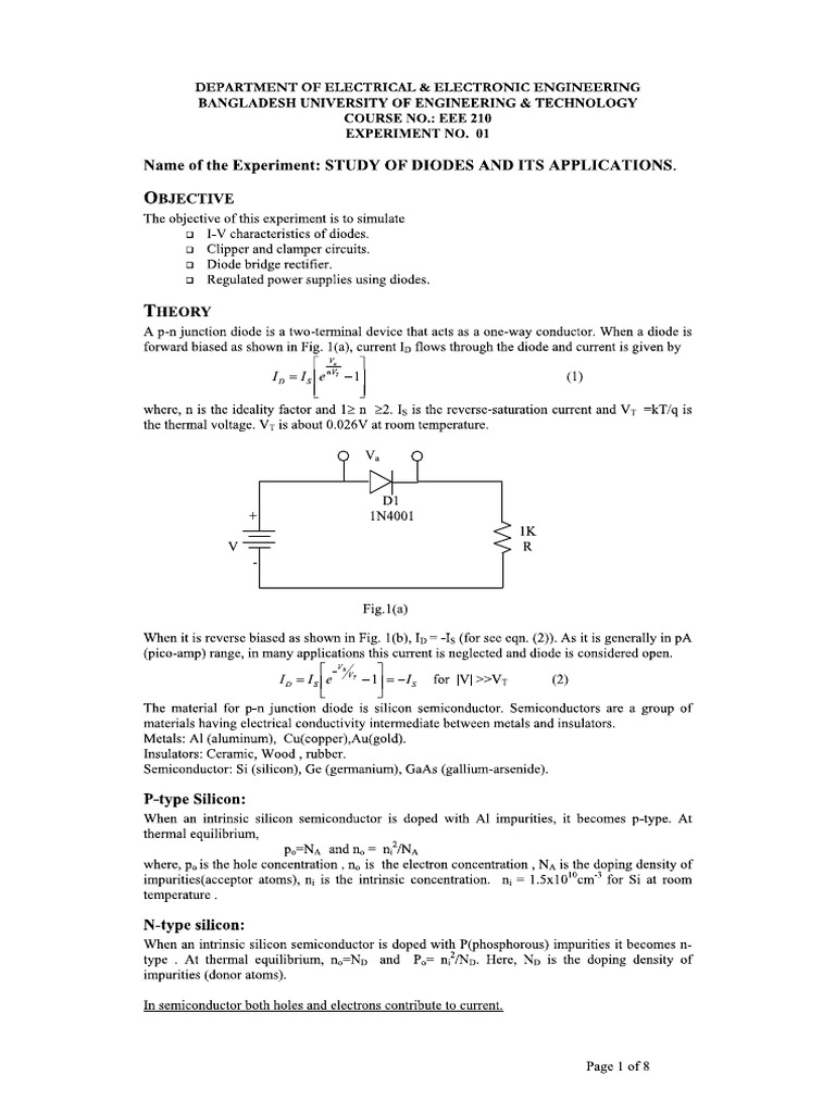 Lab Sheet EEE-202 (S) - 2 | PDF