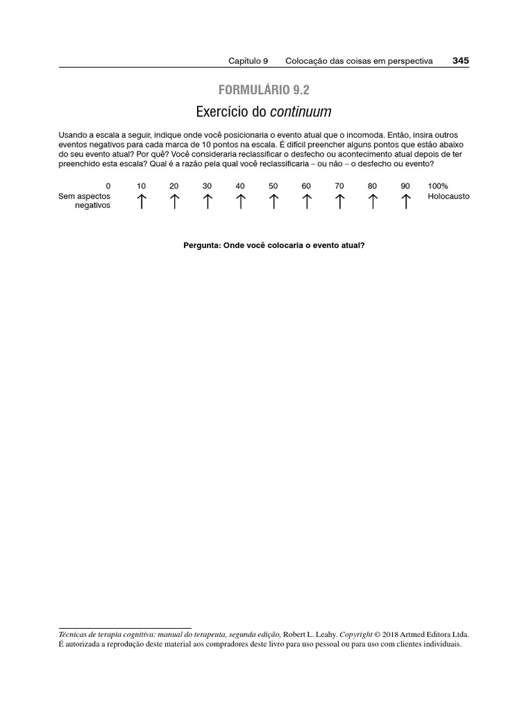 Exercício Do Continuum | PDF