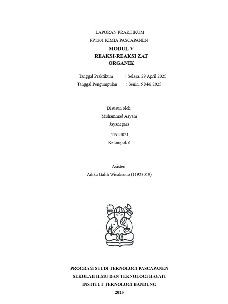 Modul 5 - Kelompok 6 - Muhammad Asyam Jayanegara - 11924021 | PDF