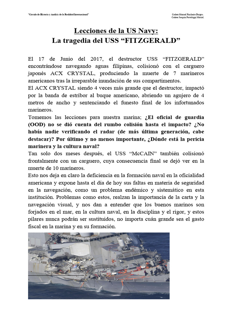 Lecciones de La US Navy:.PDF | PDF