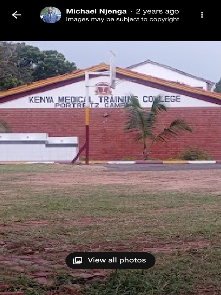 Kenya Medical Training College Port Reitz Campus - Google Search | PDF