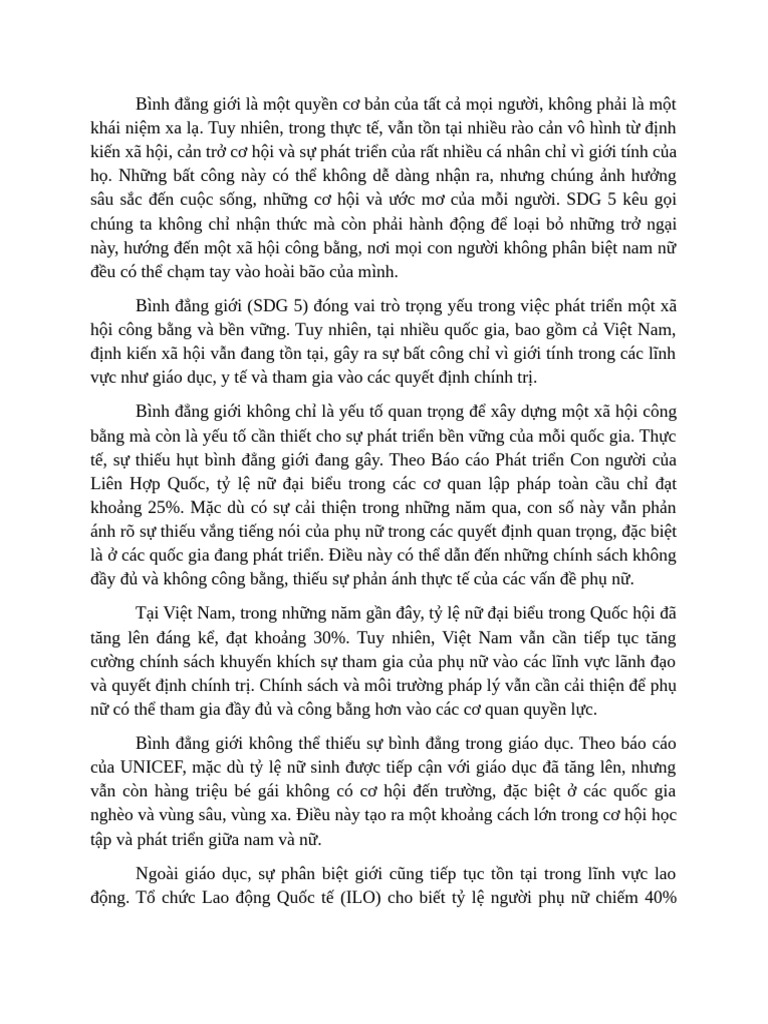 BÀI VIẾT PTBV | PDF