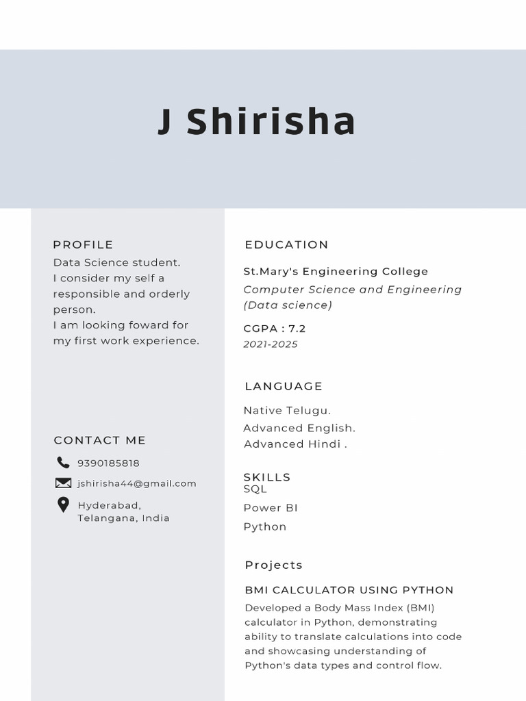 Data Analytics Resume2 | PDF