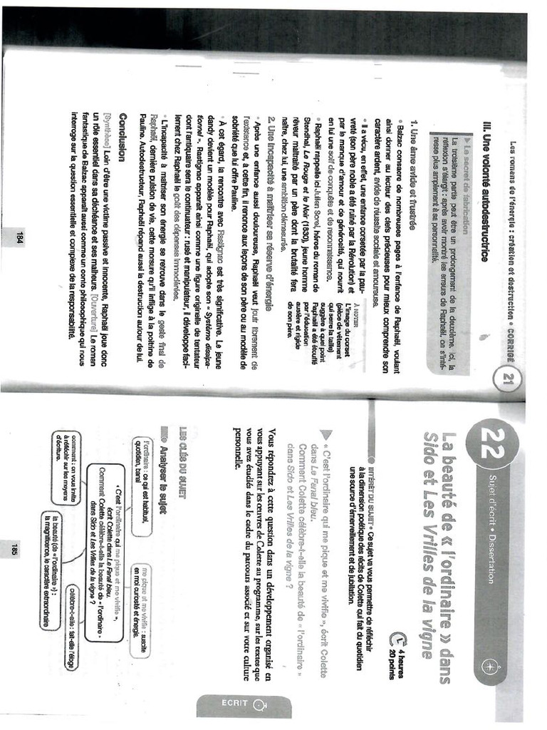 Dissertation Colette Annales | PDF