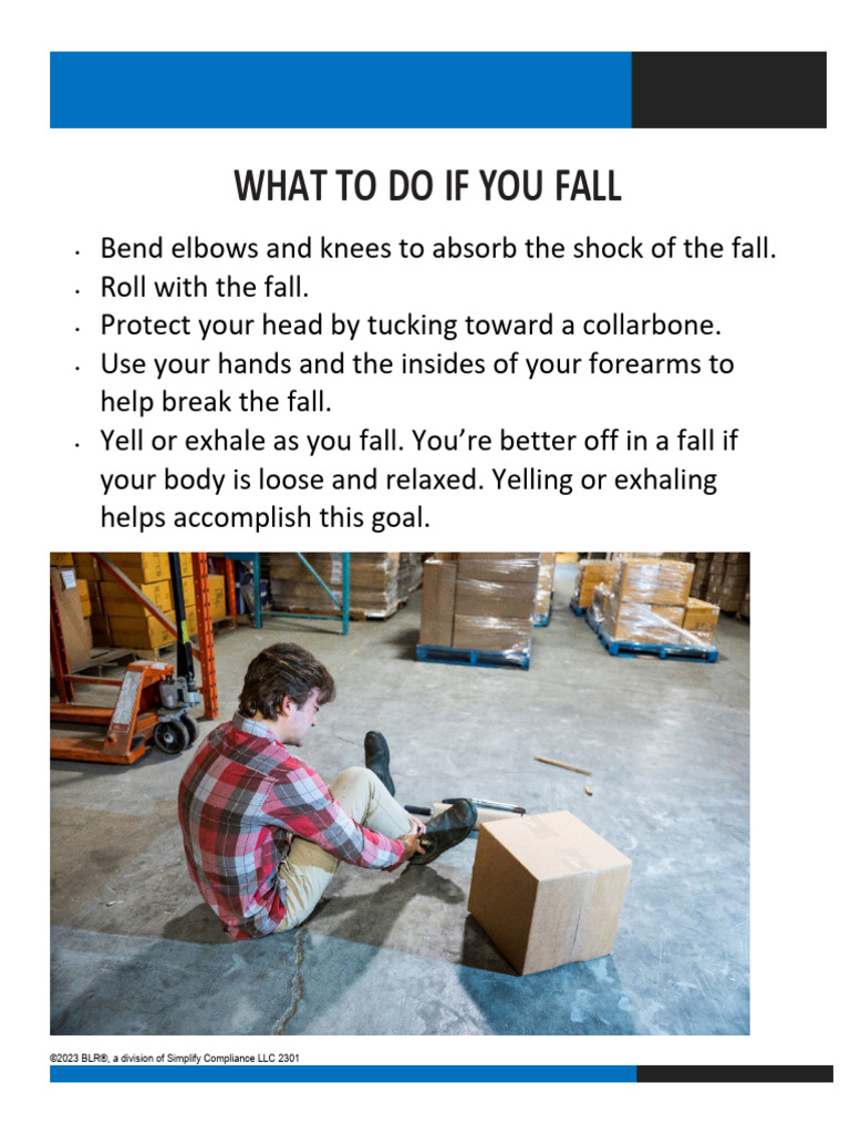 What To Do If You Fall | PDF