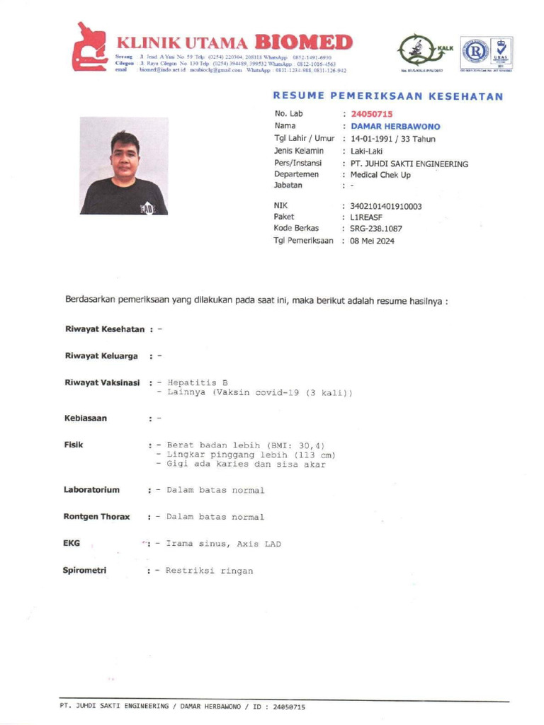 Mcu Damar Exp Mei 25-Compressed | PDF