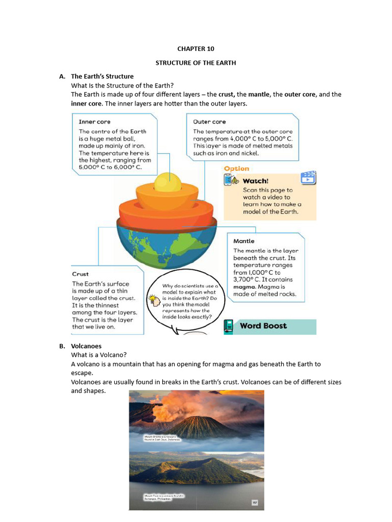 CHAPTER 10 Structure of Earth | PDF