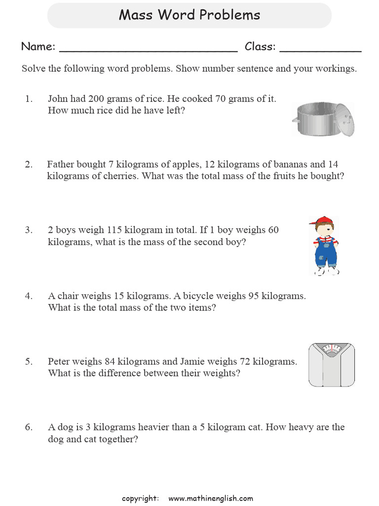 Grade2 Geometry Q4 Weight Measurement Word Problem | PDF