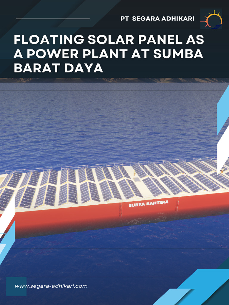 Cetak Laporan Solar Panel On Barge As A Power Plant | PDF