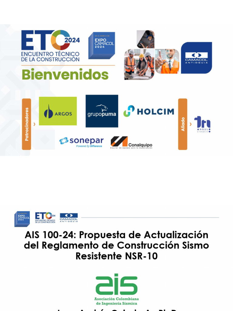 Juan Andrés Oviedo Amezquita AIS-100 23 NSR-10 | PDF | Ingeniería Sísmica | Temblores