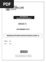 RTT Gr11 TEORIE Vraestel Nov2020 StudyOpp | PDF