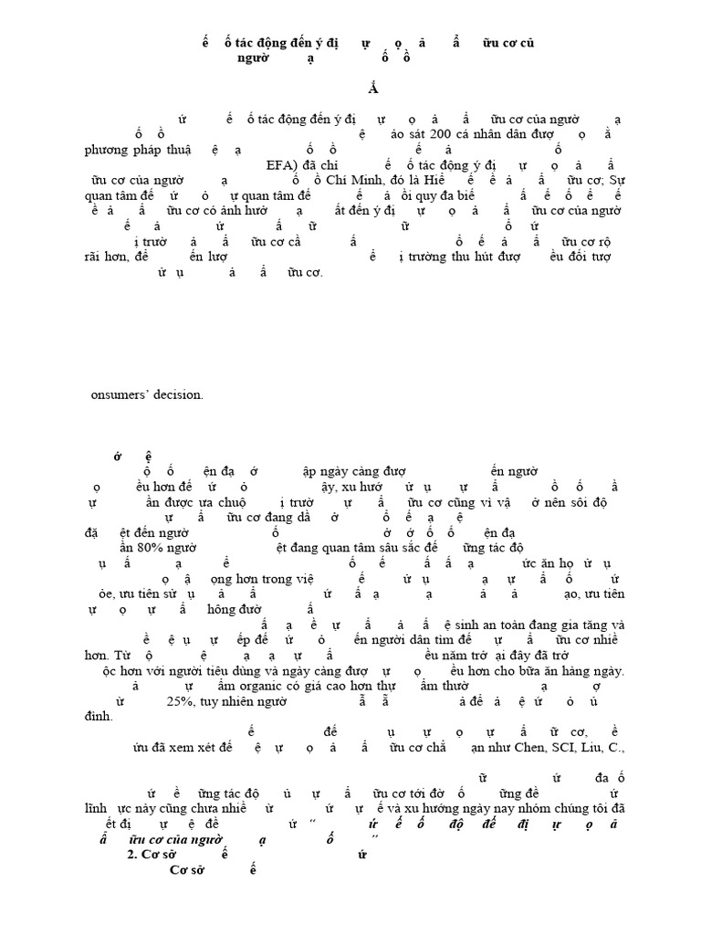 Tac Dong y Dinh Lua Chon TP Oanh 1 | PDF