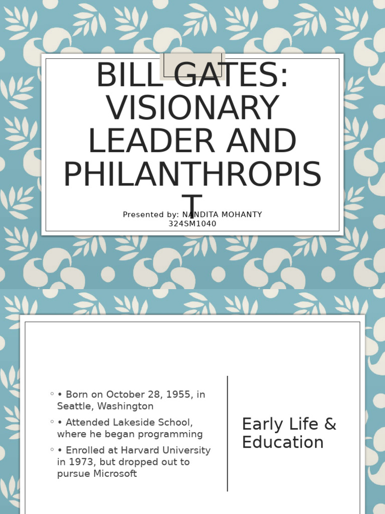 Bill Gates | PDF