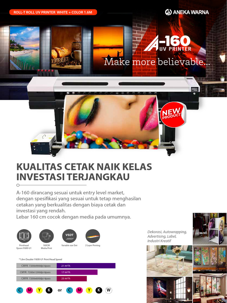 Brosur A160 UV Printer | PDF