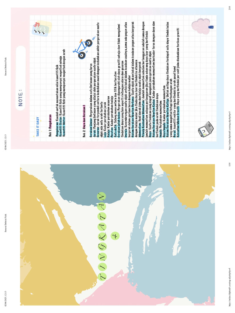 Senarai Definisi Fizik | PDF
