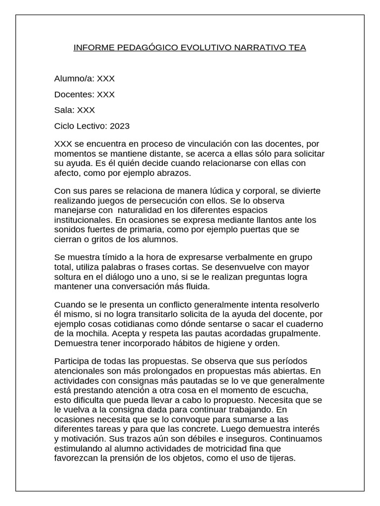 Informe Tea 1 Modelo-1 | PDF | Cognición