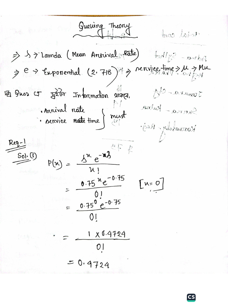 Queuing Theory (Final) | PDF