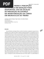 Escala de Borg - Resumo | PDF