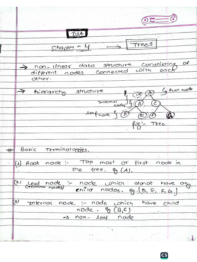 DSA Tree by Binod | PDF