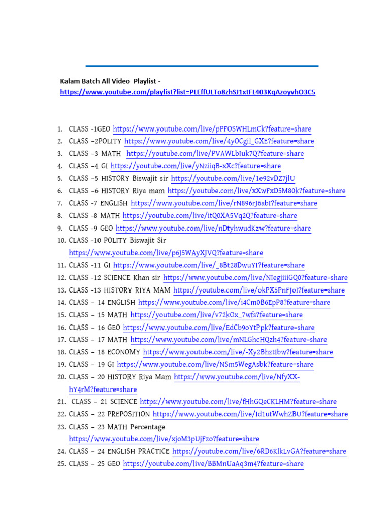 Kalam Batch Free Class Total Link2 | PDF | Adverb | English Language