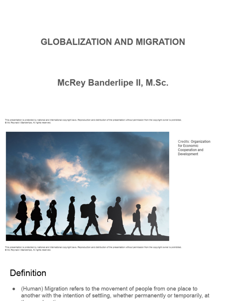 7 - Globalization and Migration | PDF | Human Migration | Immigration