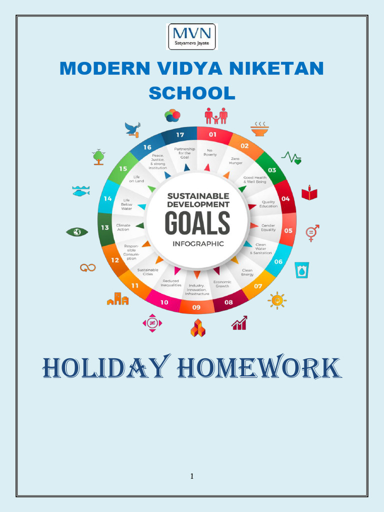 Holiday Homework: SDG Challenges for Kids | PDF | Pressure | Fuels
