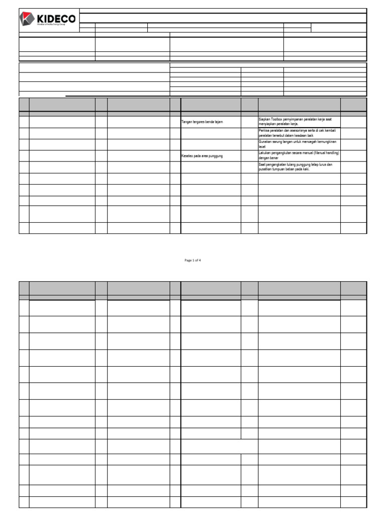 Jsa Hose - Mtu-Pt. Kideco Jaya Agung | PDF