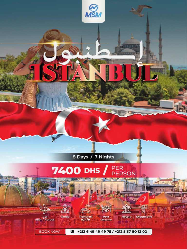 MSM Travel - Istanbul Programme 2025+ | PDF