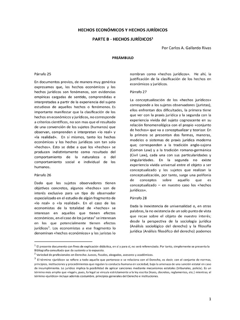 Tema 2B - Hechos Juridicos-Pd | PDF