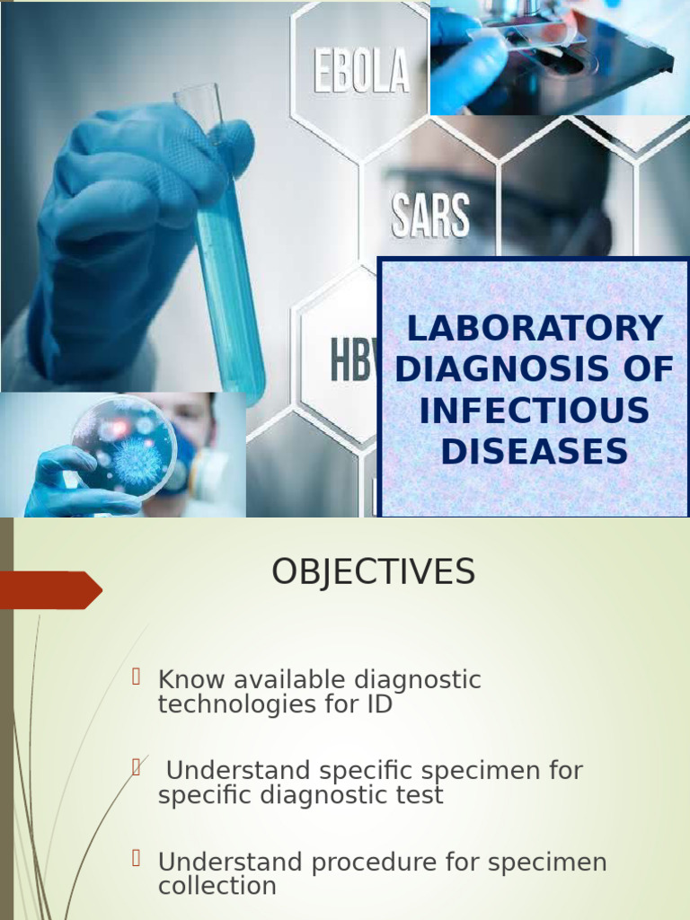 Laboratory Diagnosis of Infectious Diseases, Pandemic Module | PDF ...