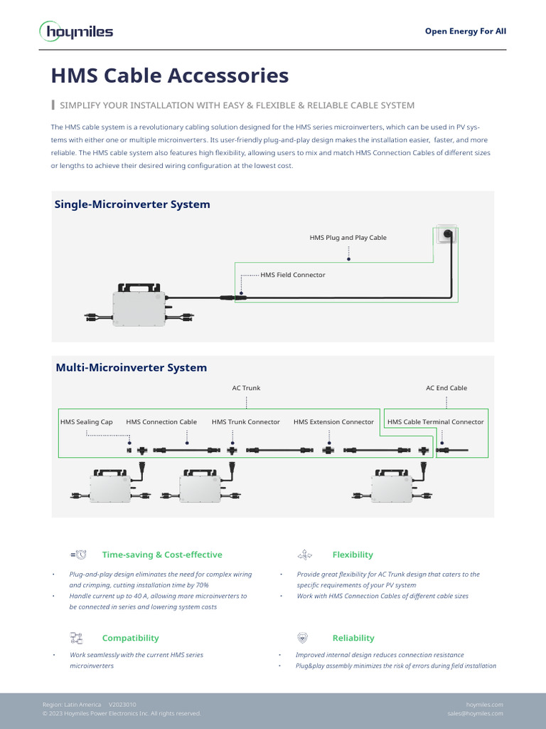 HMS Plug-and-Play Cable System Overview | PDF | Electrical Connector ...