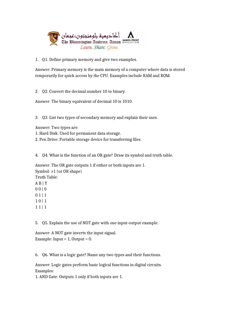 Reinforcement Worksheet1 | PDF | Computer Data Storage | Read Only Memory