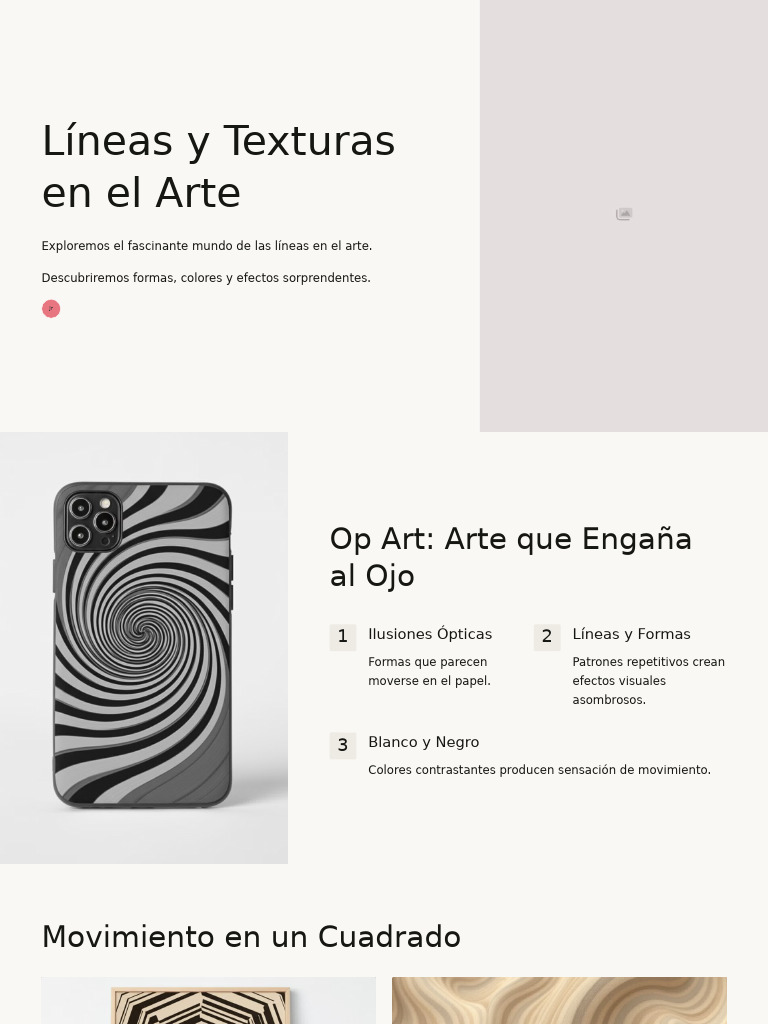 Lineas y Texturas en El Arte | PDF | Textiles
