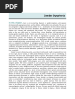 Utrecth Gender Dysphoria Scale | PDF | Gender | Gender Studies