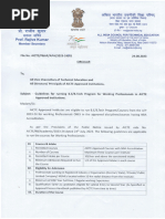 AICTE QIP - PG Certificate - Programme Guidelines 2025-26 - Scheme Guidelines | PDF | Curriculum