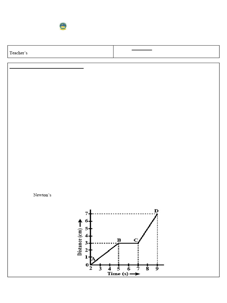 Physics Assignment on Motion Concepts | PDF | Acceleration | Velocity