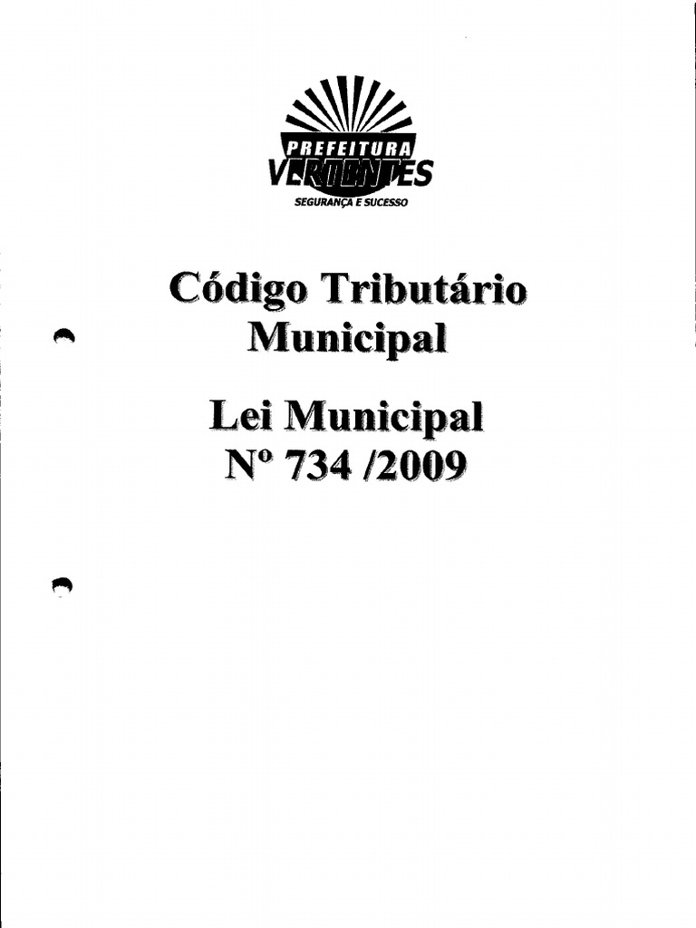 Código Tributário | PDF
