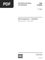 ISO 31000 Risk Management Guidelines | PDF | Risk Management | Risk