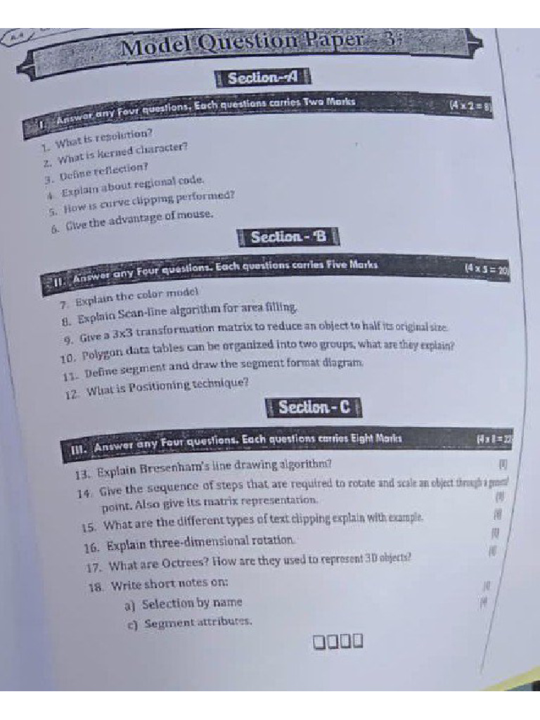 CG Model3 Solved | PDF