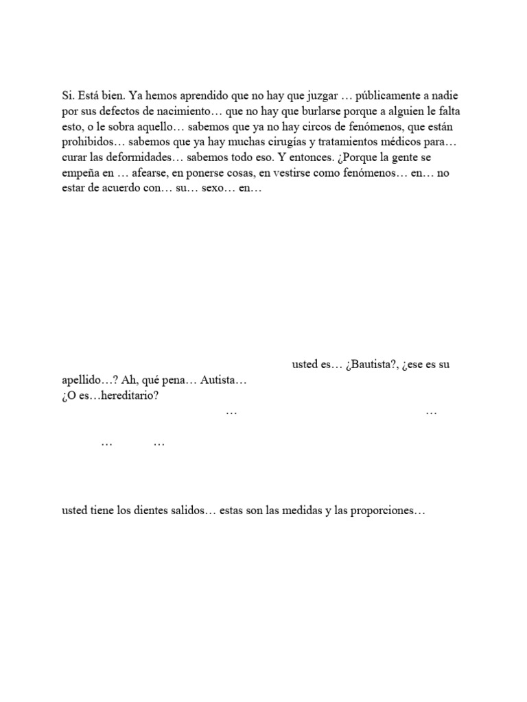 Monologo Censora | PDF