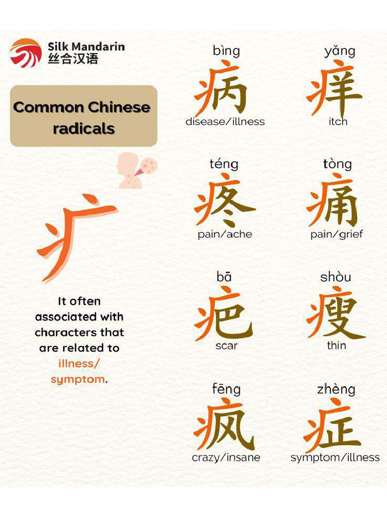 Chinese Radicals 4 | PDF