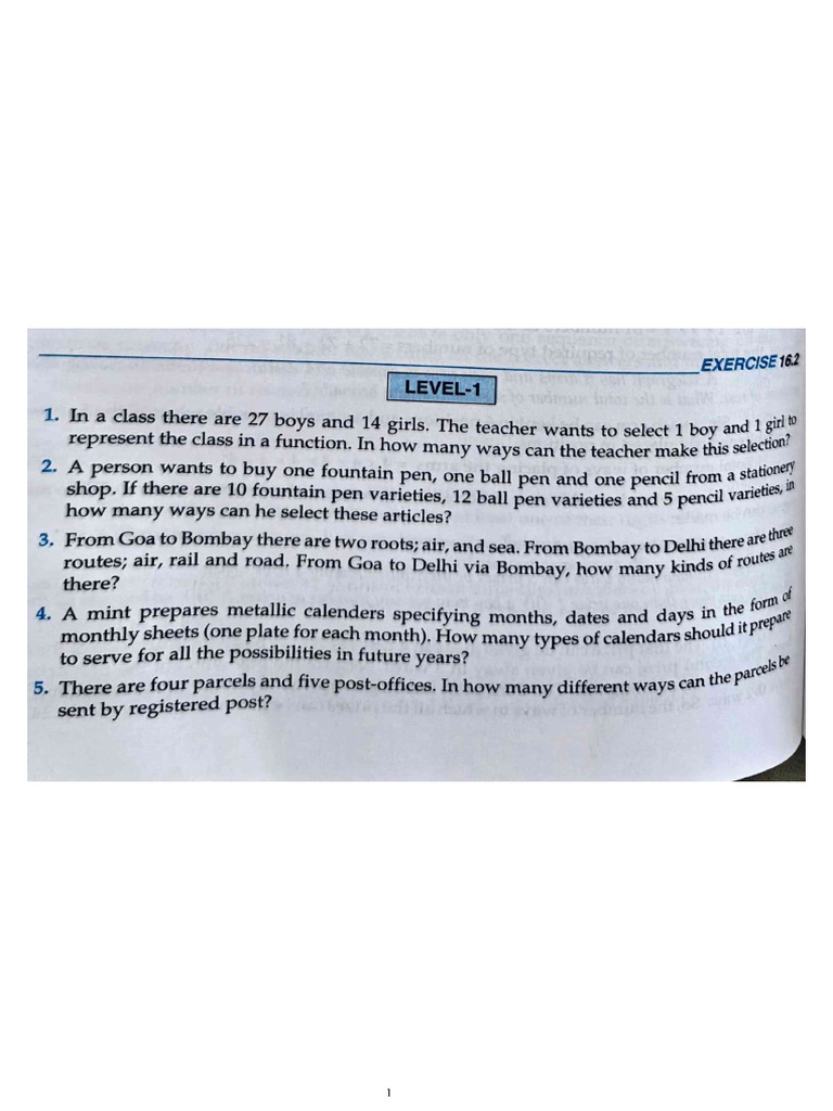 Permutations+Combinations | PDF