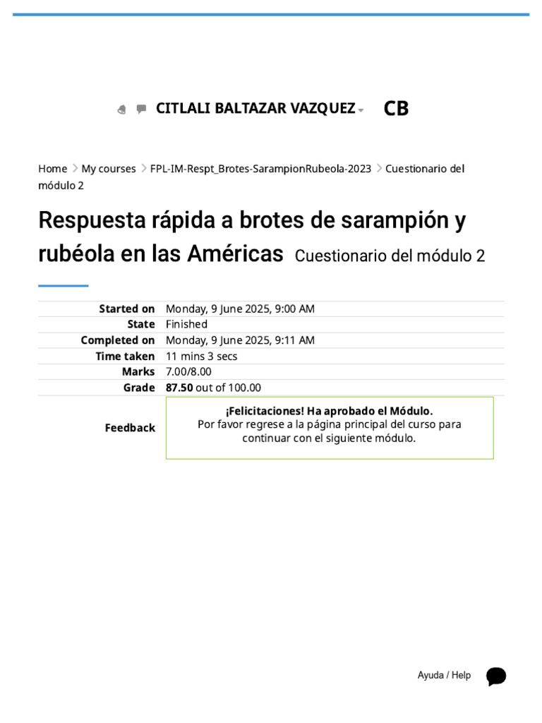 Mod 2 | PDF | Sarampión | Vacunas