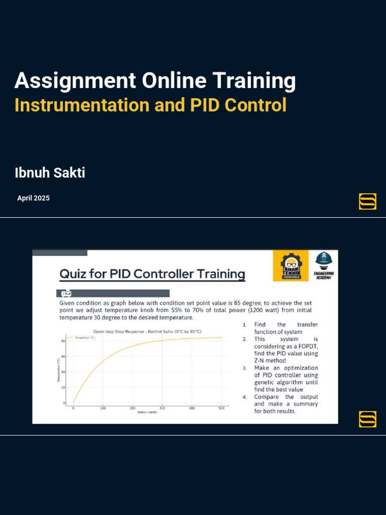 Online Assignment - Instrumentation and PID Control-1 | PDF | Genetic Algorithm | Applied ...