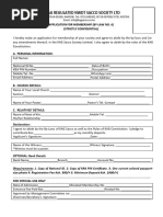 Membership Application Form | PDF