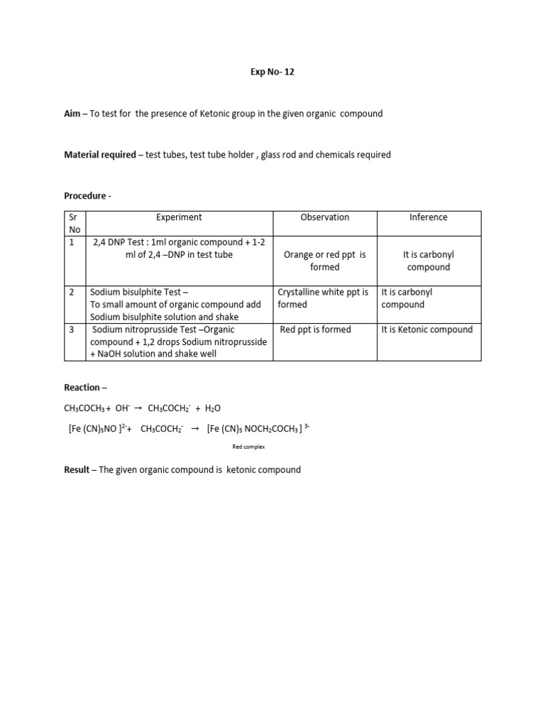 XII exp -12 chem | PDF
