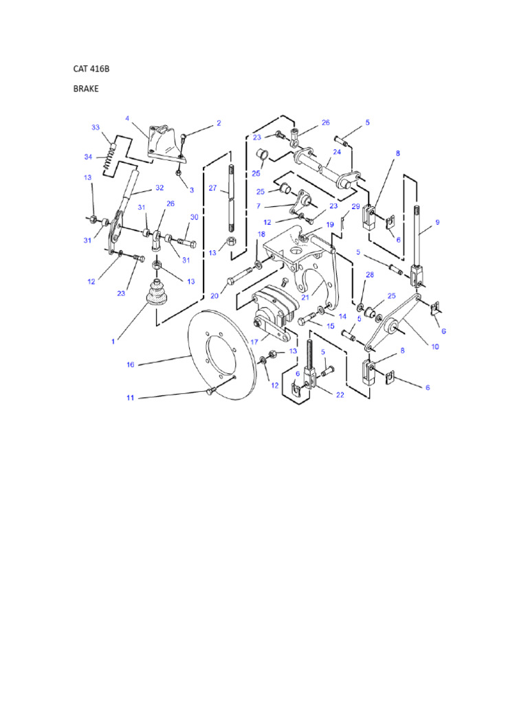 Cat 416B 2 | PDF