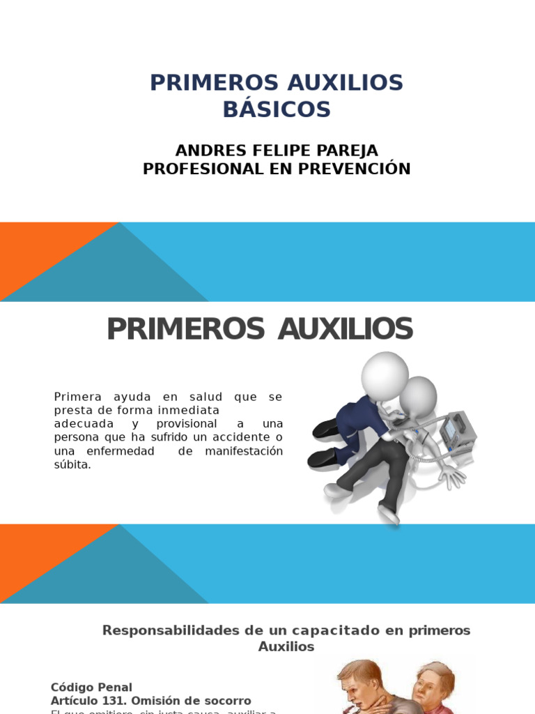 Primeros Auxilios Basicos | PDF | Primeros auxilios